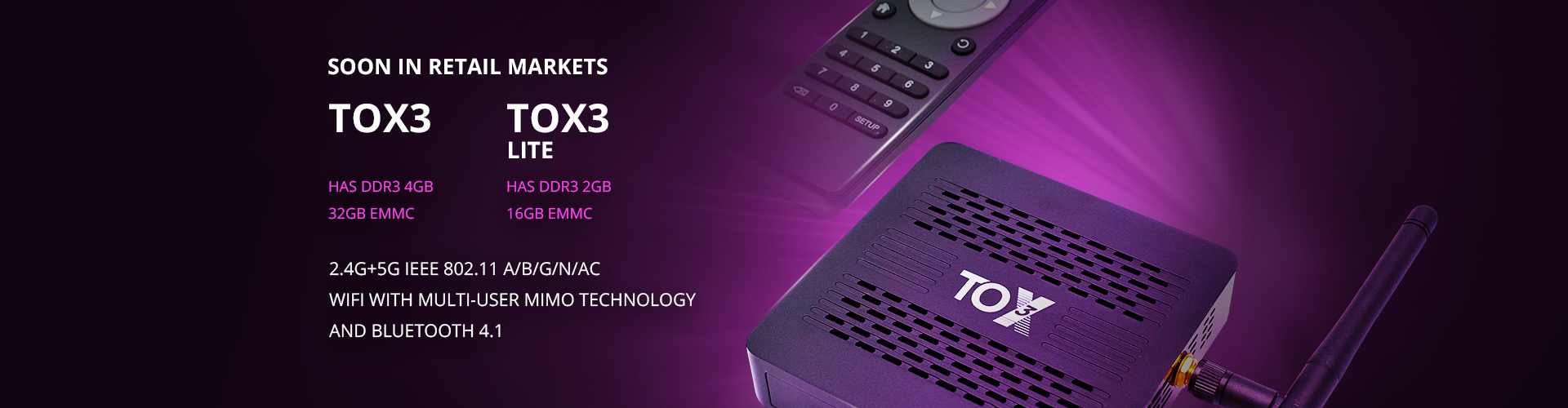 TOX – Best and innovative TV Boxes for Android – Amlogic S905X3, cheap ...